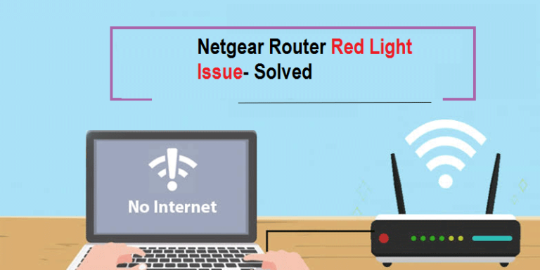How To Fix Netgear Router Red Light Error | Troubleshoot
